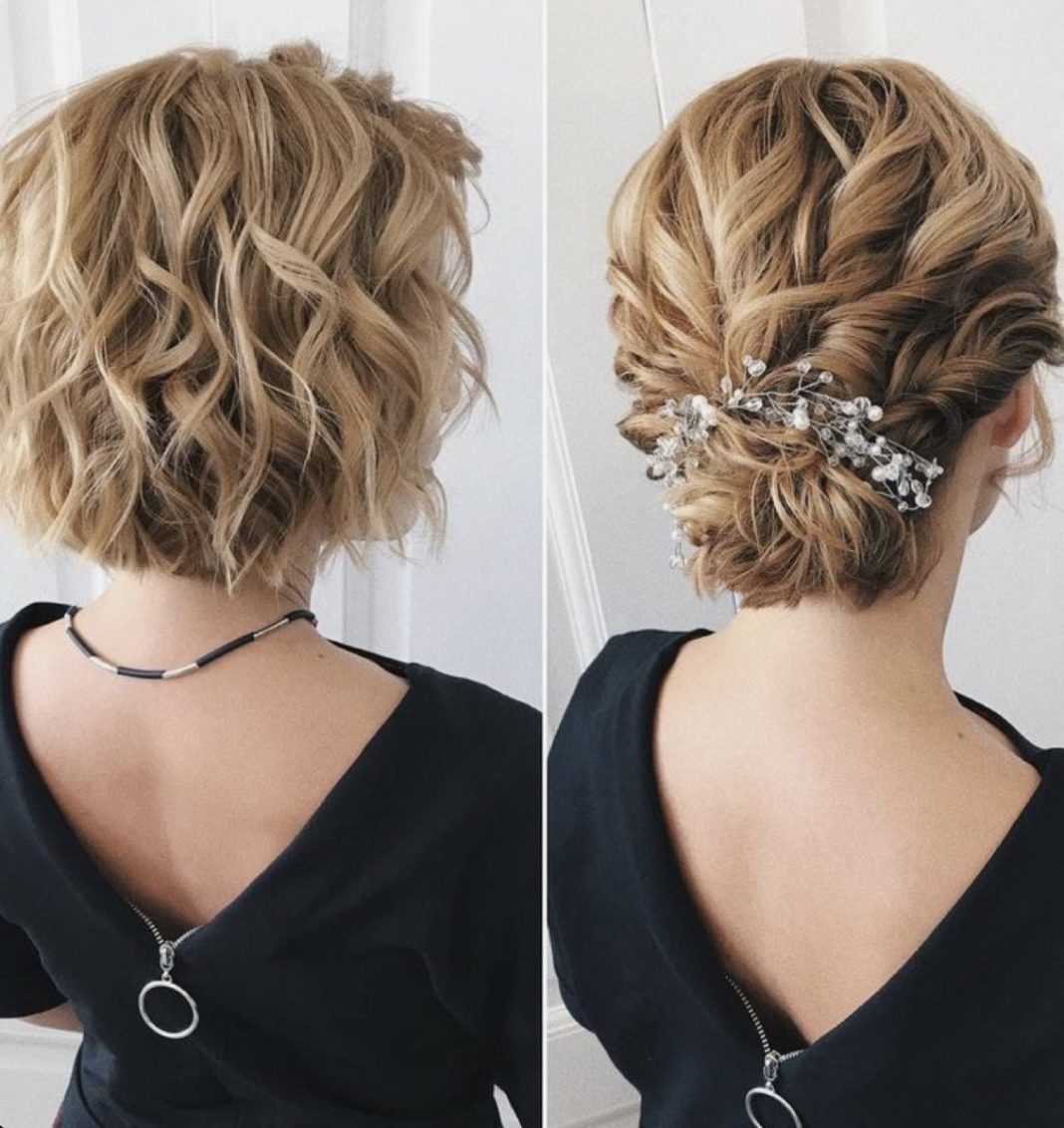 20 Super Easy Updos for Short Layered Hair to do Yourself 2025