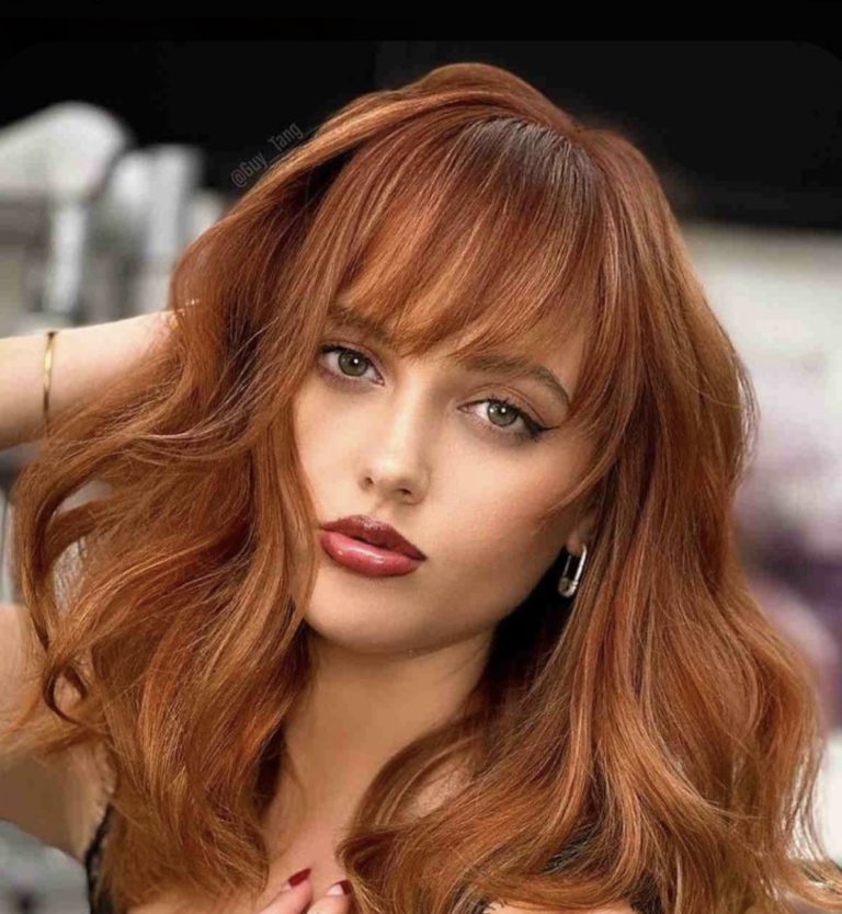 30 Cute Short Medium Layered Haircuts with Fringe Straight Hair