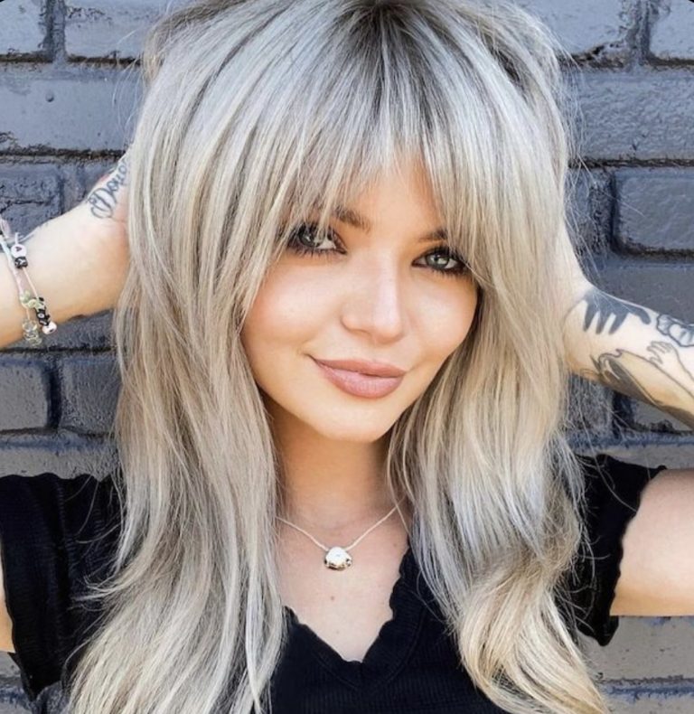 30 Cute Short Medium Layered Haircuts with Fringe Straight Hair