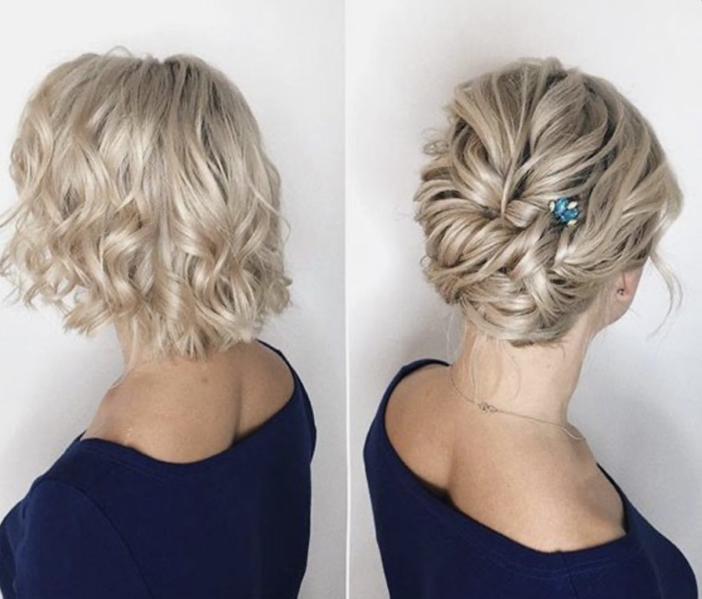 20 Super Easy Updos for Short Layered Hair to do Yourself 2025